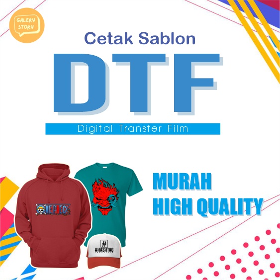 Jual Cetak Sablon DTF / Siap Press Ukuran A3 1Meter (Lebar 58 cm x Tinggi 100cm ) | Shopee Indonesia