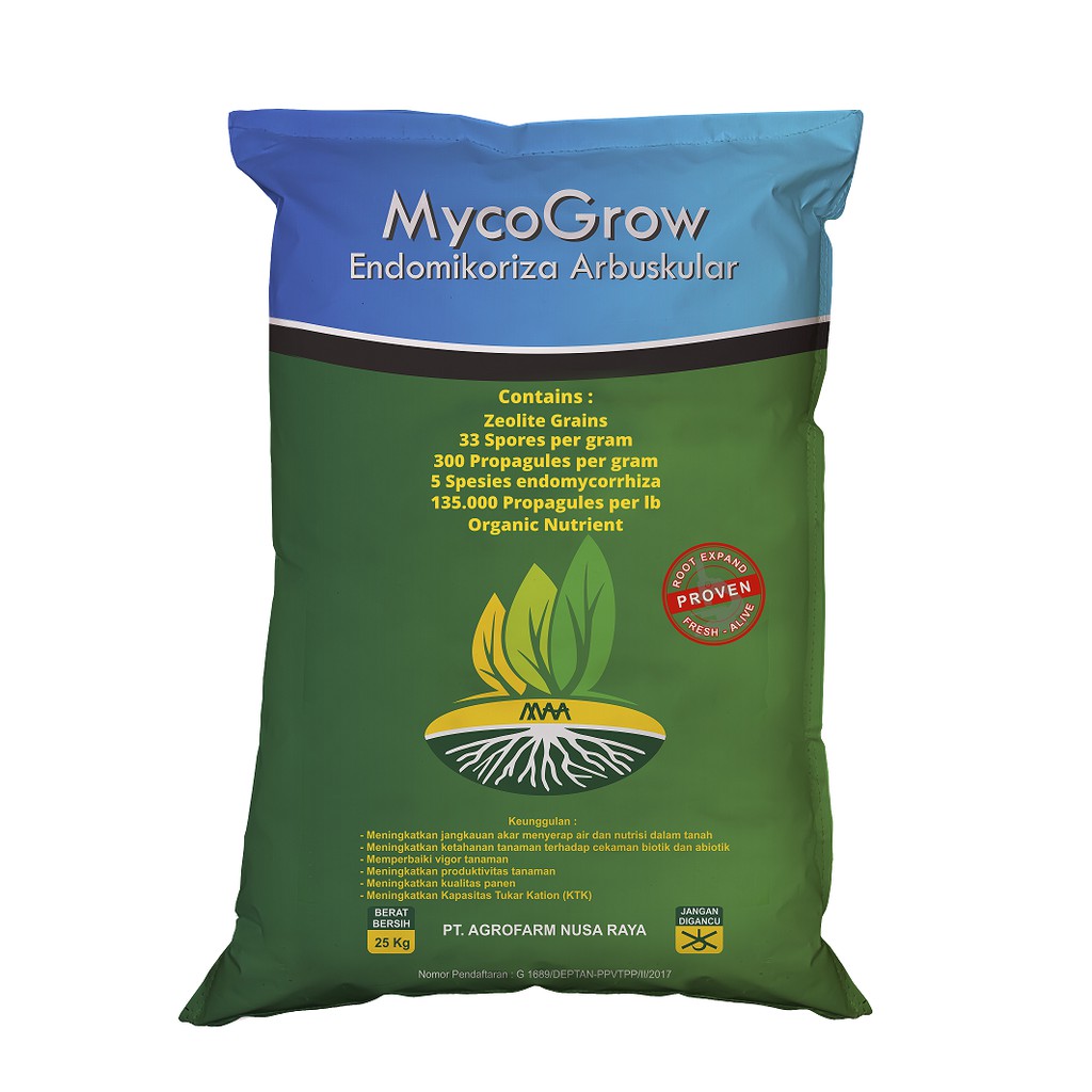 Jual Mycogrow Pupuk Hayati Mikoriza Mikogrow Micogrow Kemasan Hemat ...