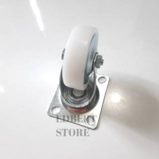 Jual Roda Nilon 3 inch Hidup / Roda Nylon Trolley Etalase Gerobak ...
