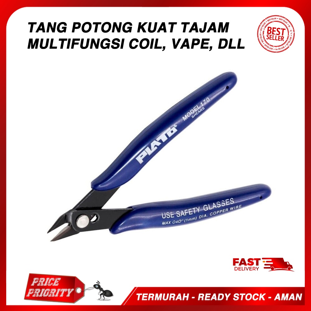Jual Tang Potong Plato / Tang Coil Vape Vaporizer Vapor Vaper Plato ...