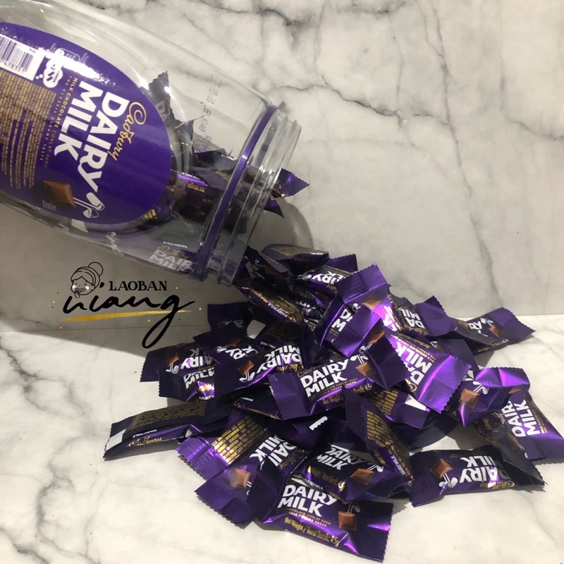 Jual CADBURY dairy milk 4,5 gr Malaysia ECER satuan chocolate coklat ...