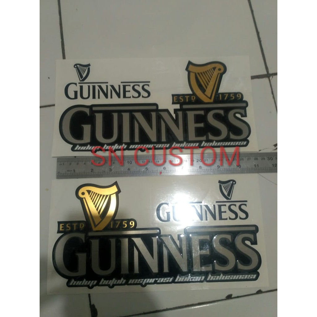 Jual sticker GUINNESS | Shopee Indonesia