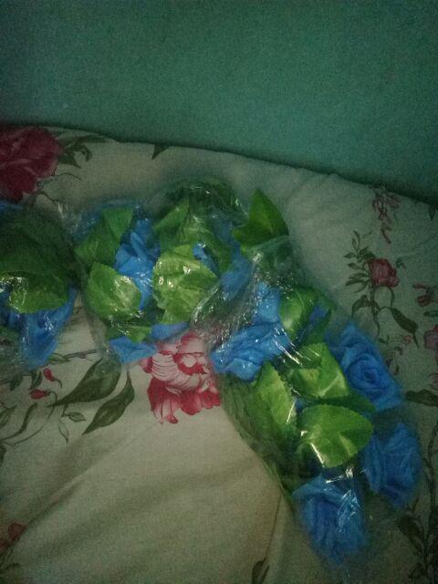 Ranting Plastik Bunga Daun Artificial Hiasan Dekorasi Rangkaian Bunga ...