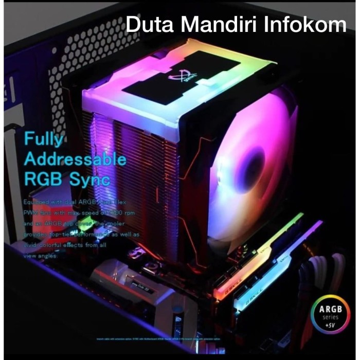Jual Scythe Mugen 5 ARGB Plus 2xARGB Fans + Controller CPU Cooler Intel ...
