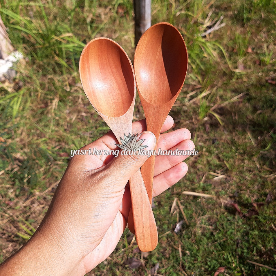 Jual Sendok sup kayu - Sendok sayur kayu - Sendok kayu cekung | Shopee ...