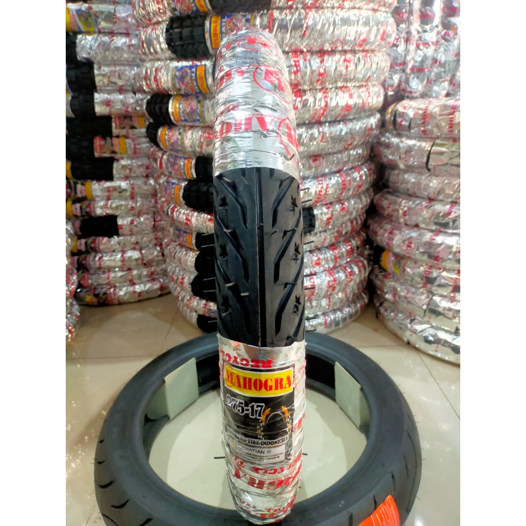 Jual Ban Luar Motor Mahogra 275 Ring17 atau 80/90-17 Tube Type | Shopee ...