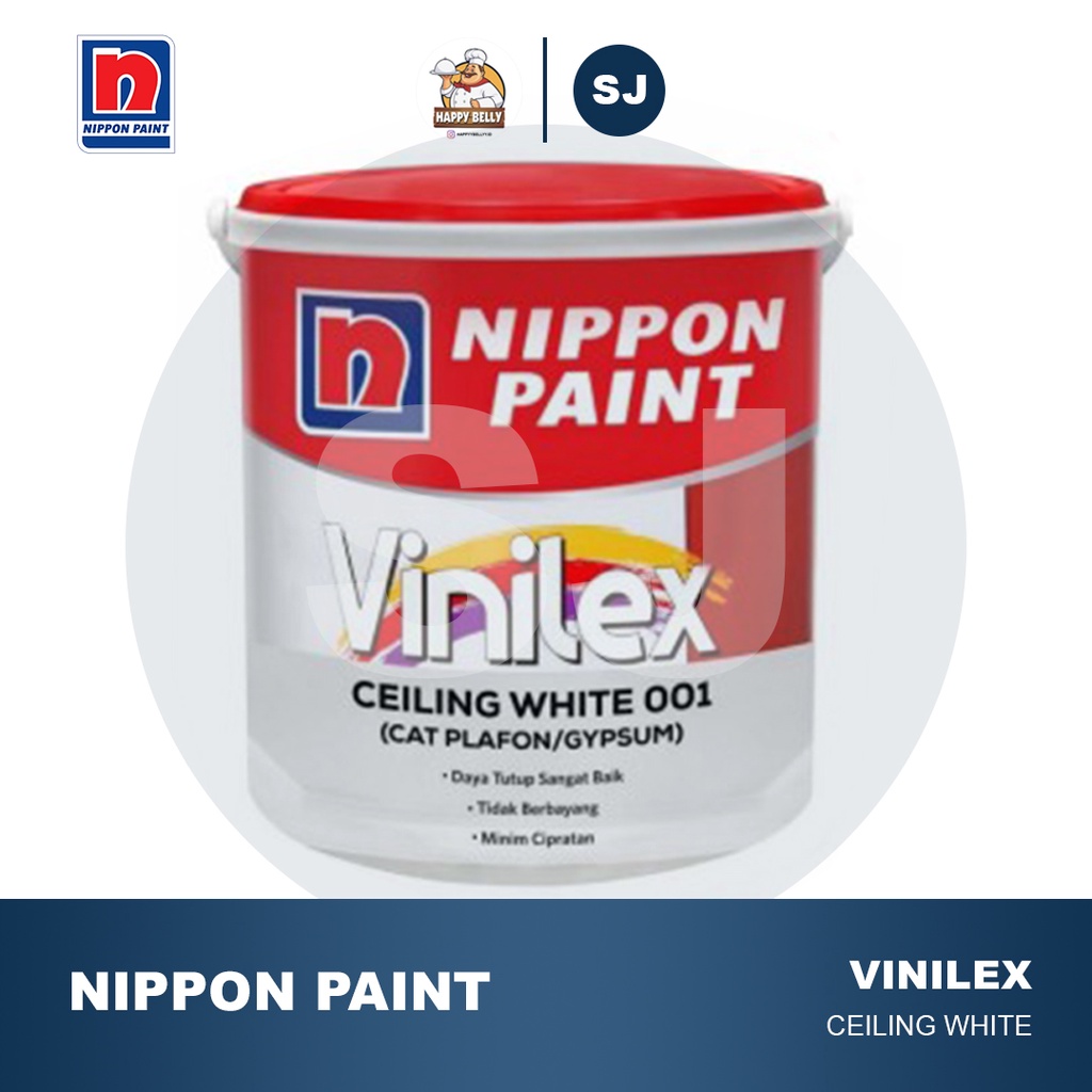 Jual Cat Plafon/Gypsum Vinilex ceiling white 25 kg murah Indonesia ...