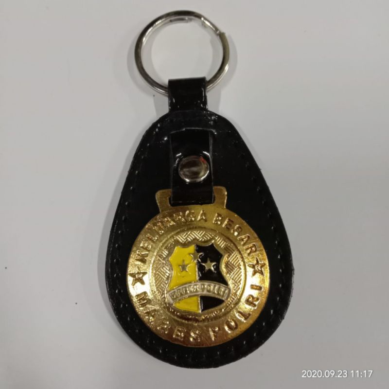 Jual Gantungan kunci cor mabes polri|Keychain logam mabes polri ...