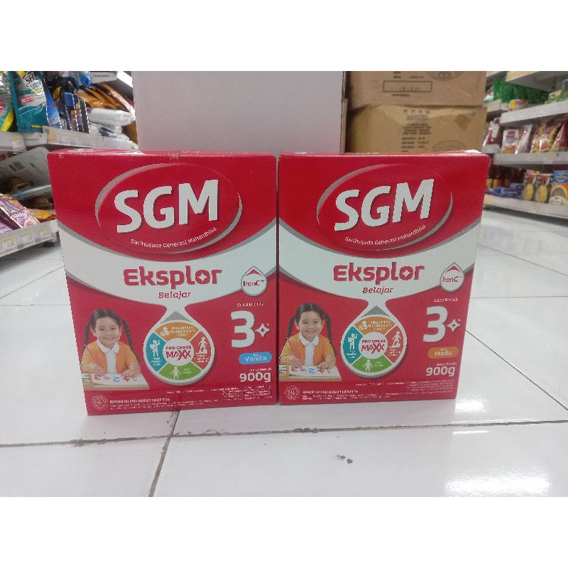 Jual Sgm Eksplor 3+ Pro-Gressmaxx Susu Pertumbuhan (Belajar) 900G | Shopee Indonesia