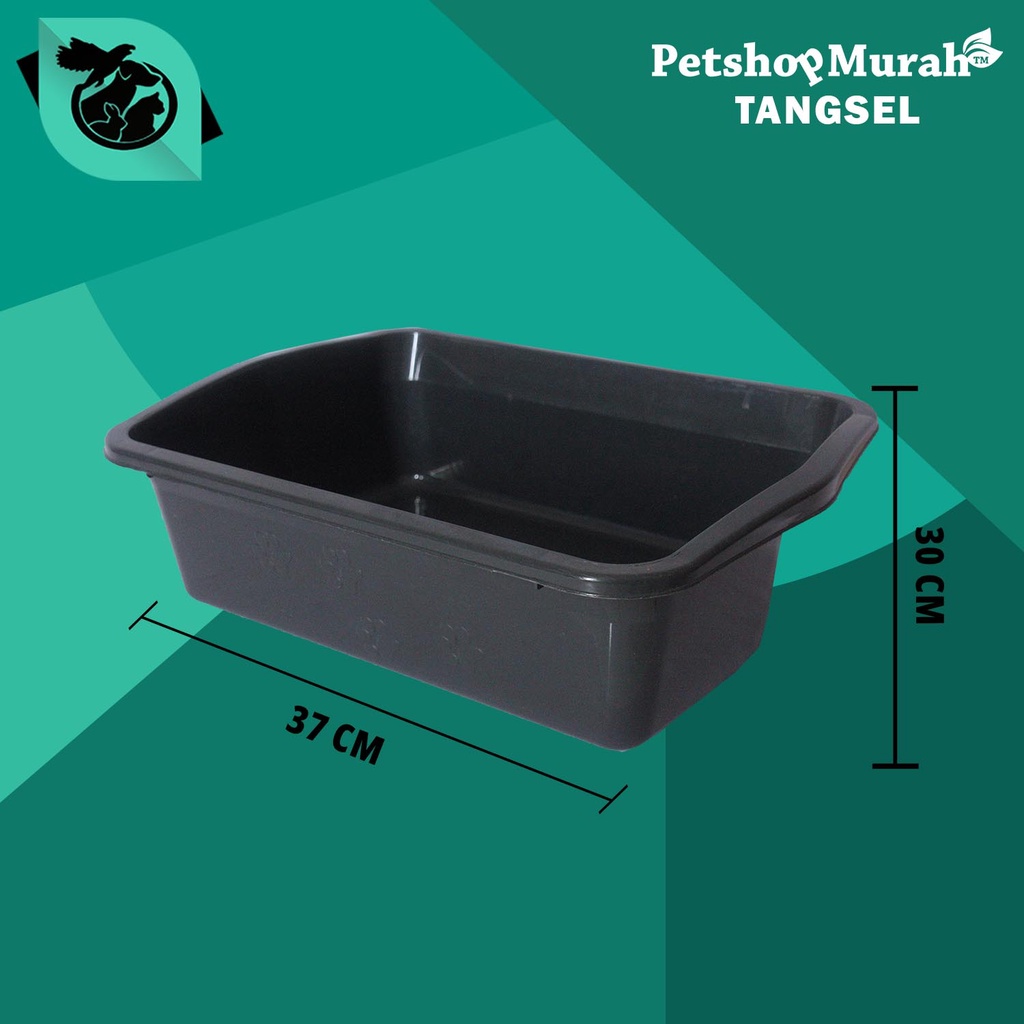 Jual Cat Litter Box Kotak Bak Pasir MurahTempat Pup Kucing Besar Warna ...