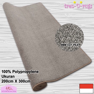 Jual Karpet polypropylene permadani alas bulu lantai ruang tamu kamar ...
