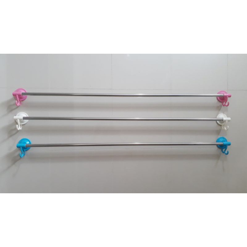 Jual Gantungan Handuk ukuran 100 cm/Rak Gantung Handuk Kamar Mandi ...