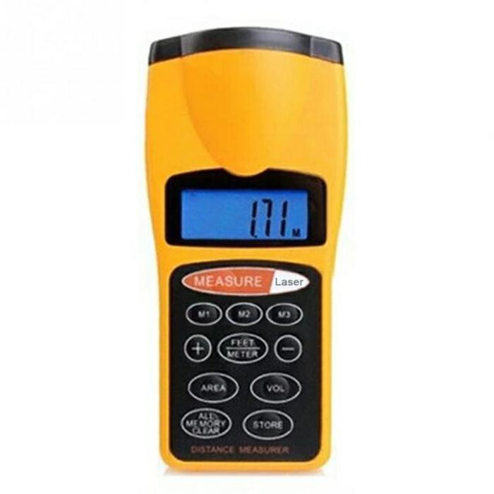 Jual Ultrasonic Laser Digital Distance Meter Measurer Alat Pengukur ...