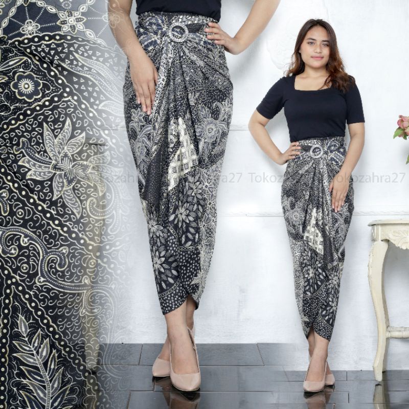 Jual Rok Lilit bawahan Kebaya Motif LK By Ginitop Rok Lilit/Rok Serut ...