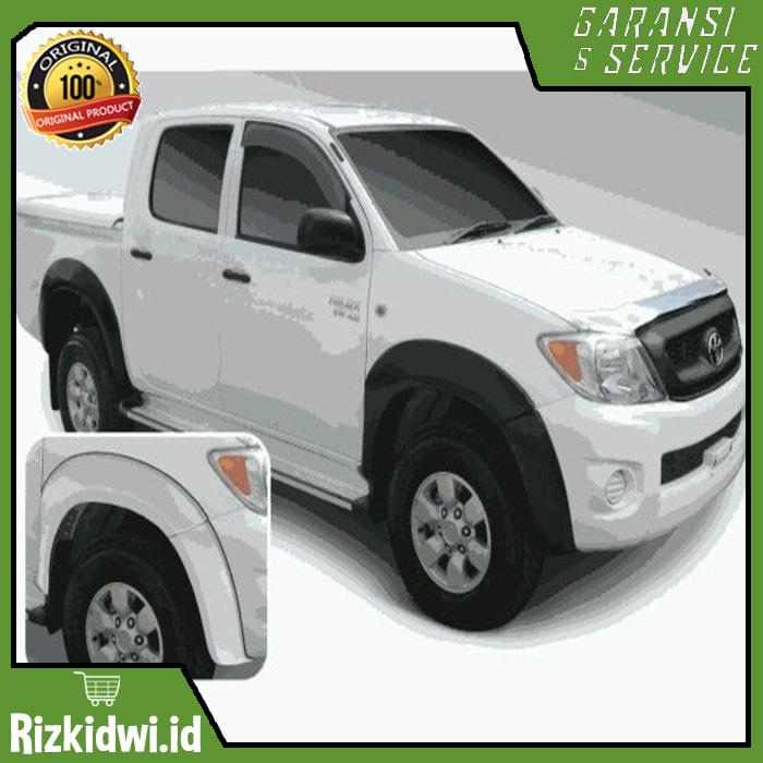 Jual over fender hilux vigo bemper depan satuan Keren | Shopee Indonesia