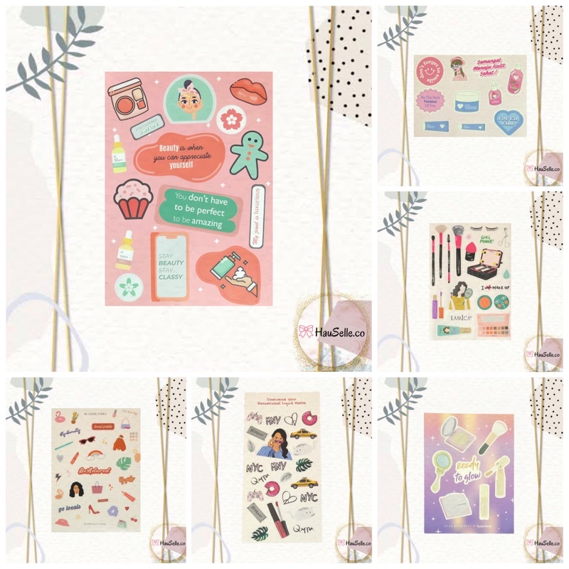 Jual [MIX BRANDS] Official Merchandise Sticker (1 pc) | Shopee Indonesia