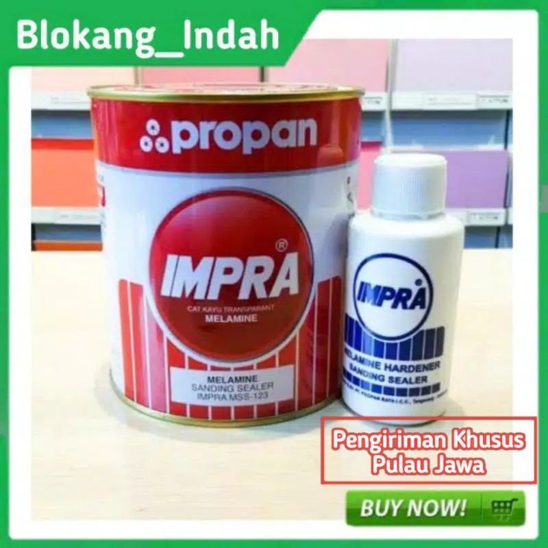 Jual PROPAN IMPRA MELAMINE SANDING SEALER + HARDENER 1KG | Shopee Indonesia