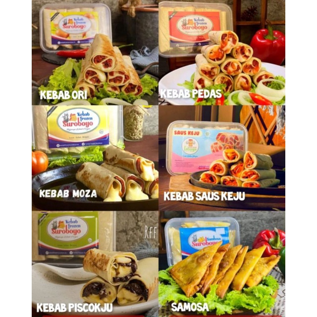 Jual Kebab Frozen Suroboyo/Labaya isi 10 full daging ORI || PEDAS ...