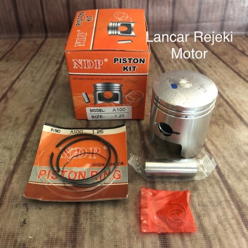 Jual Piston Kit Lengkap Pen Ring Piston Seher A100 A 100 Os 125 ...