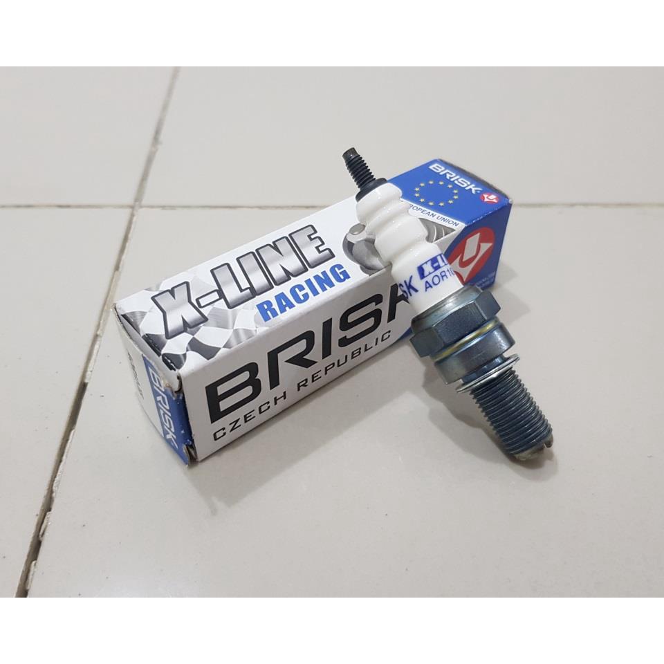 Jual BUSI RACING PREMIUM BRISK AOR10-X9 NMAX AEROX 155 PCX VARIO 150 ...