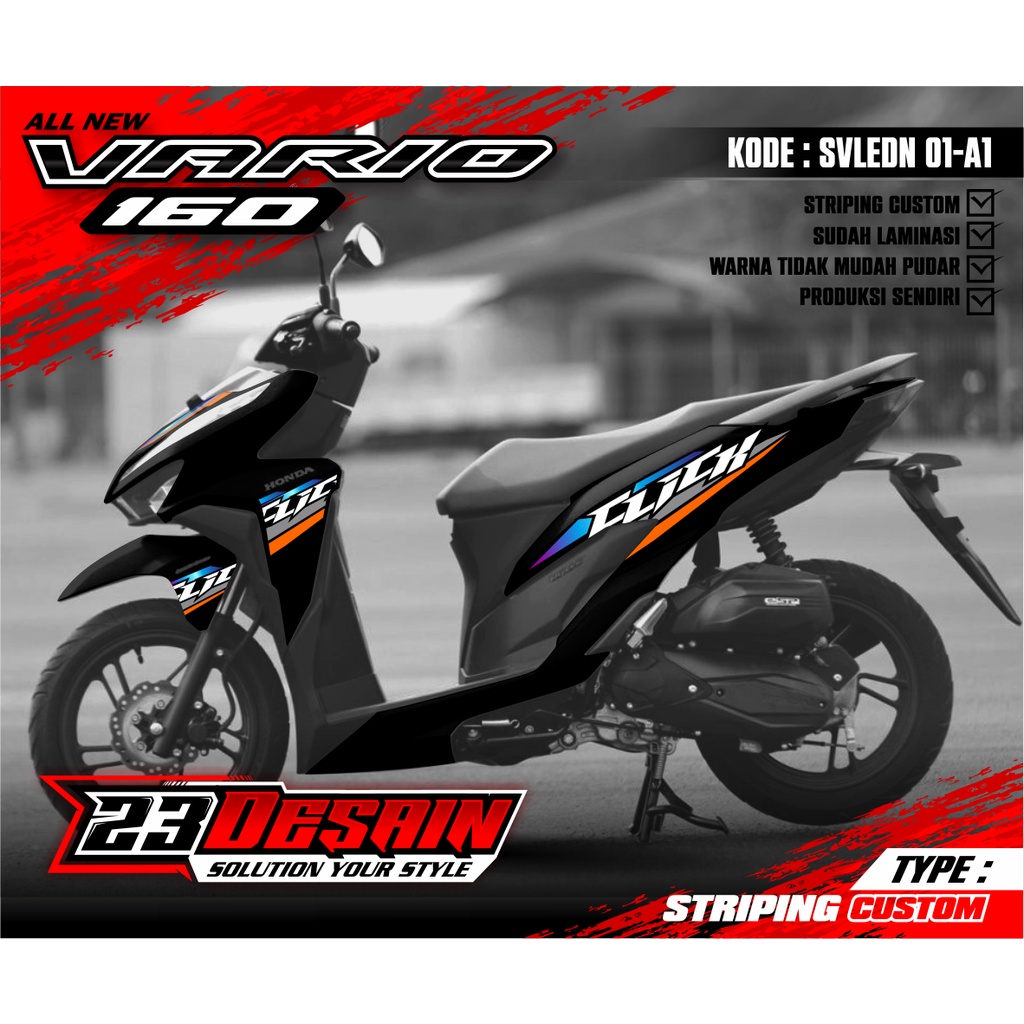 Jual Striping 125 150stiker vario 150 decal vario 125 150 Cutting Sticker 125 150 All New ...