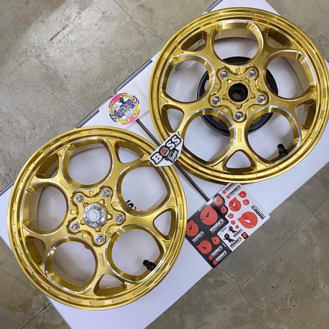 Jual Velg Marus W252 12Inc Gold Front & Rear Vespa Sprint Prima Gts S ...