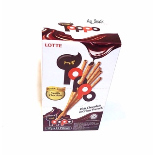 Jual Toppo Lotte In Crispy Pretzel Double Flavor Rich Chocolate ...