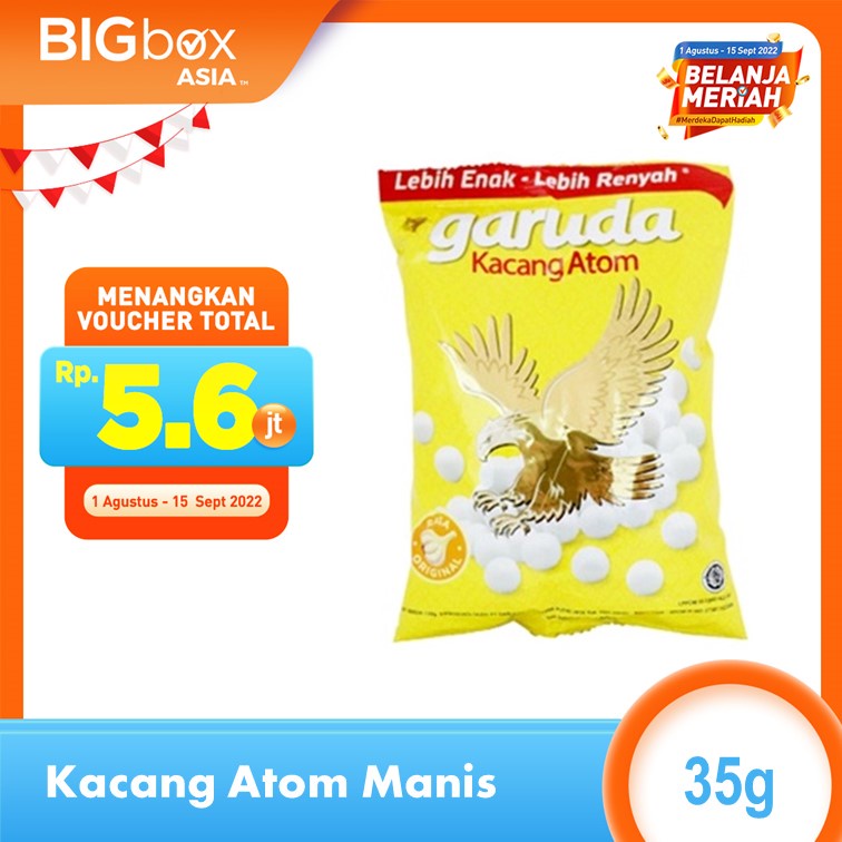 Jual Garuda Kacang Atom Manis 38g | Shopee Indonesia
