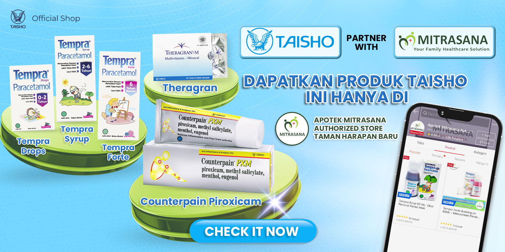 Toko Online Taisho Official Shop | Shopee Indonesia