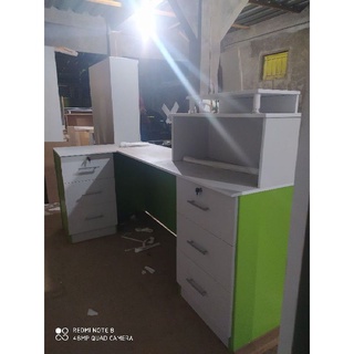 Jual MEJA RESEPSIONIS MINIMALIS 2M / MEJA KASIR / MEJA KANTOR / MEJA ...