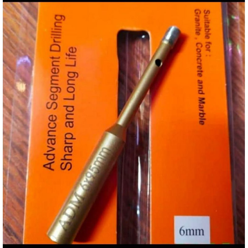 Jual Mata Bor Coring Beton Segmen Diamond Core Drill Granit Keramik 6 ...