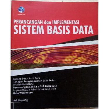 Jual Buku Perancangan dan Implementasi Sistem Basis Data | Shopee Indonesia
