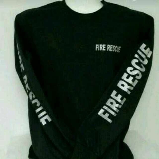 Jual KAOS LENGAN PANJANG FIRE RESCUE BIG SIZE/BAJU PEMADAM SIZE BESAR ...