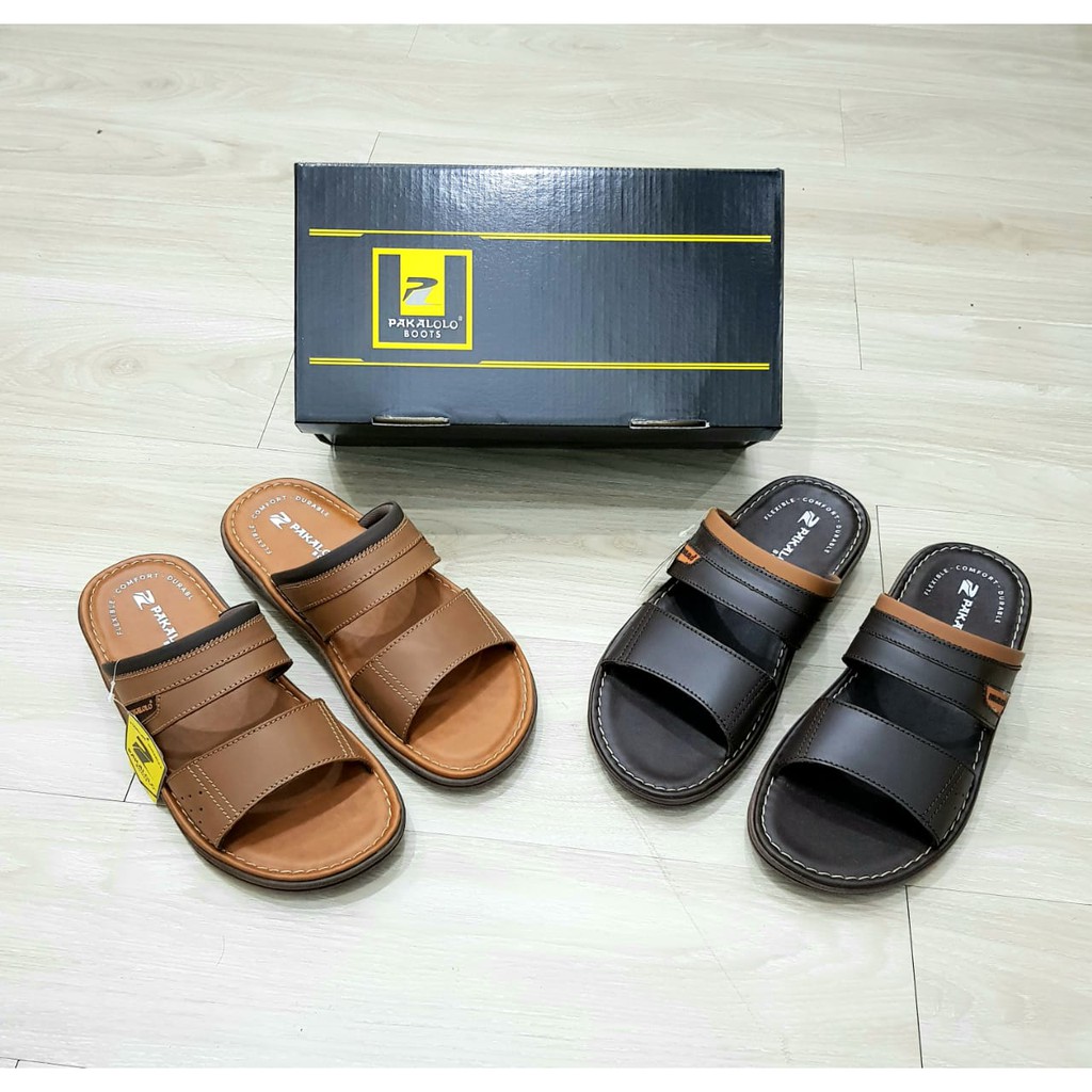 Jual SANDAL KULIT PRIA PAKALOLO 1113 (ASLI PAKALOLO ASLI KULIT ...