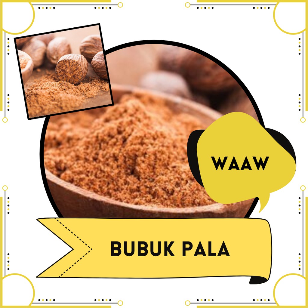 Jual Bubuk Pala 1 Kg Bubuk Rempah Pala 1Kg Murah Asli Enak Organik ...