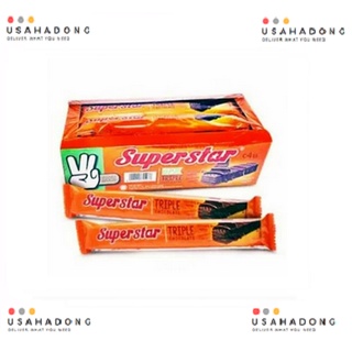 Jual Superstar Wafer Triple Chocolate 216g (12pcs) | Shopee Indonesia