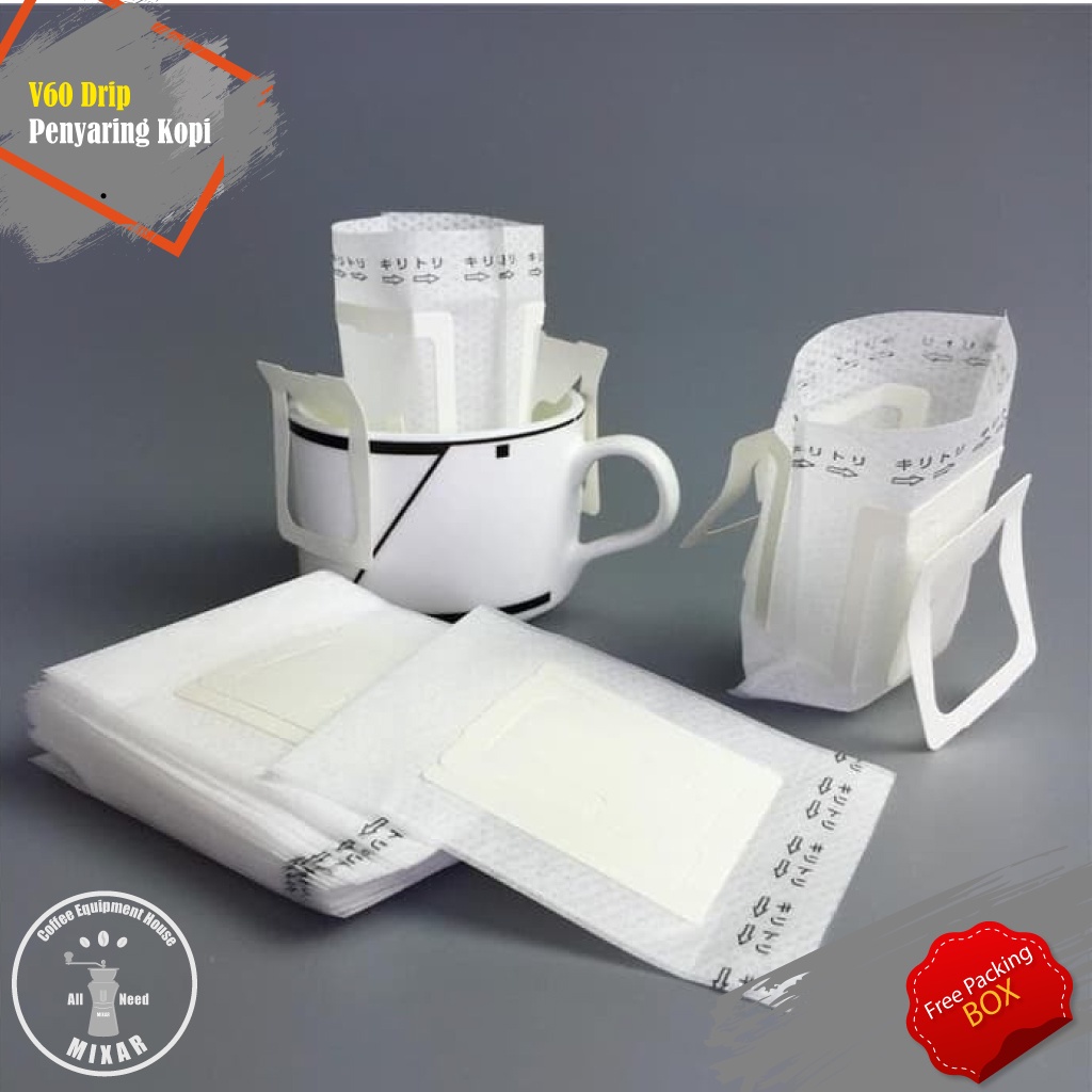Jual Kertas Penyaring Kopi Drip Paper Filter Coffee 50PCS Saringan Kopi ...