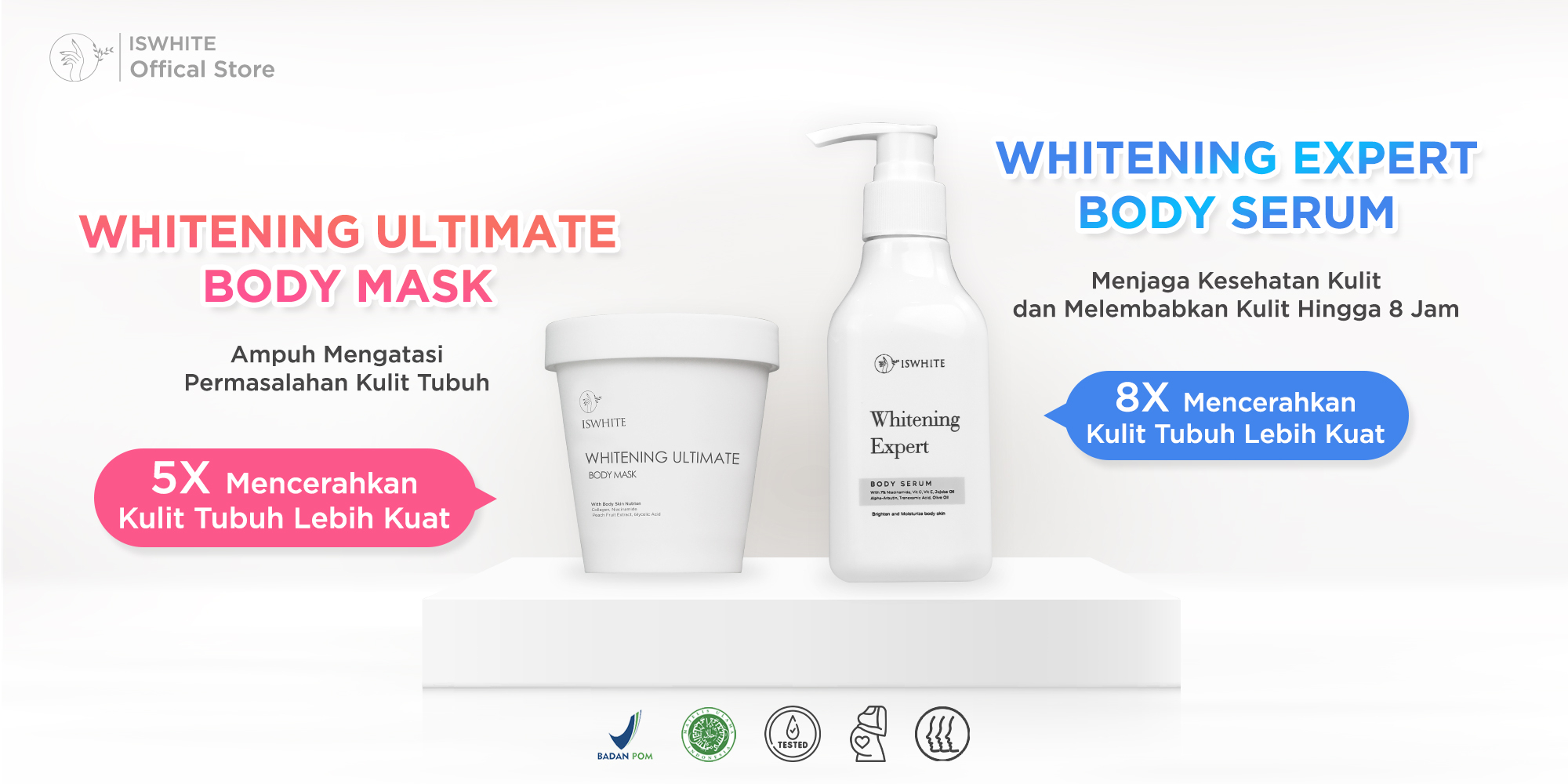 Toko Online ISWHITE Official Shop | Shopee Indonesia