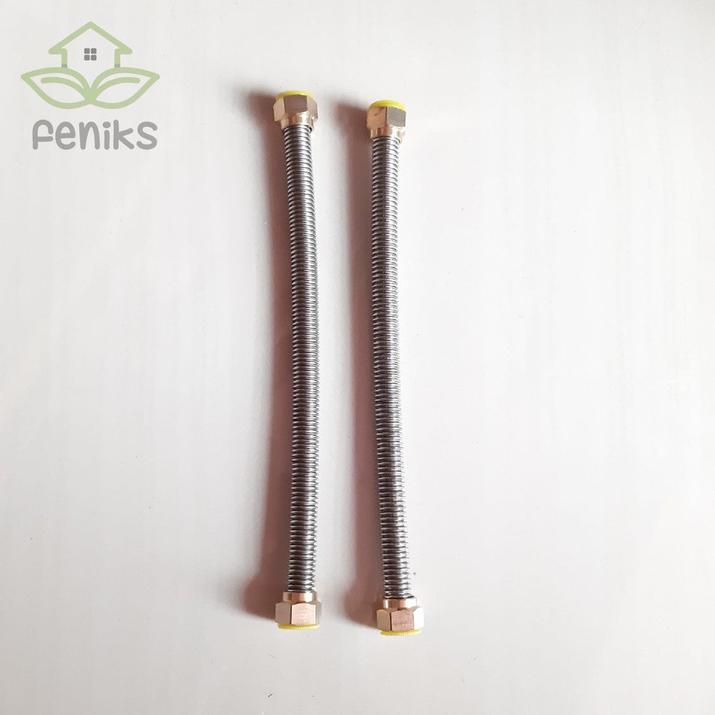 Jual Selang fleksibel kaku /flexible hose/selang air panas/water heater | Shopee Indonesia