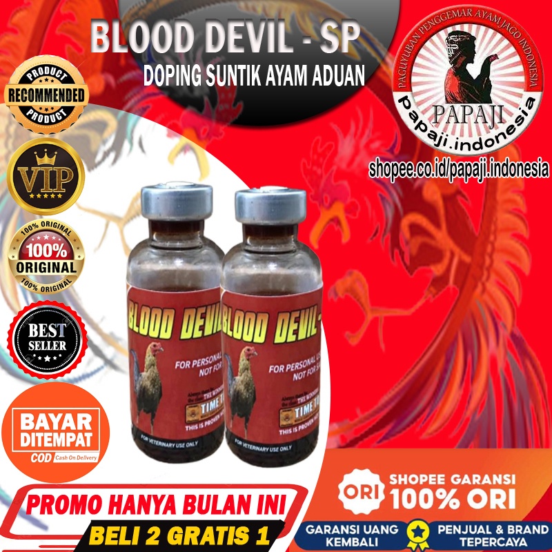 Jual Doping Ayam Aduan Suntik BLOOD DEVIL 20 ML | Shopee Indonesia