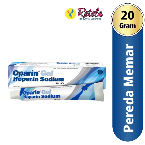 Jual Oparin Gel 20Gr / Heparin Sodium / Pembekuan Darah / Cedera ...