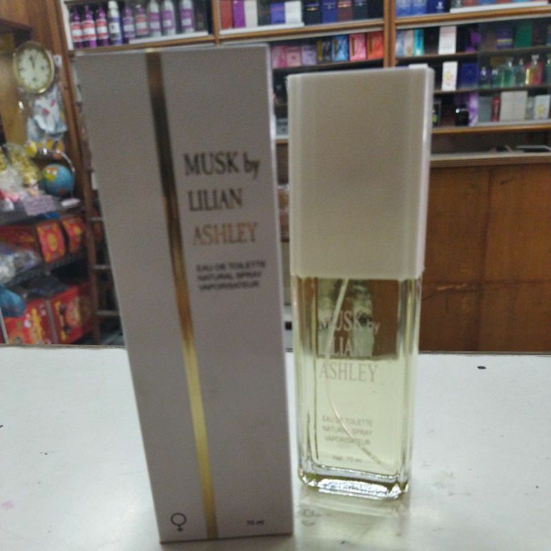 Jual parfum Musk Lilian Ashley 70 ml Putih | Shopee Indonesia