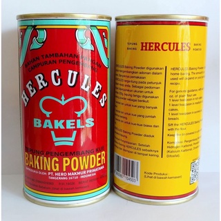 Jual [HALAL] Hercules Baking Powder Tepung Pengembang Kue 450gr ...