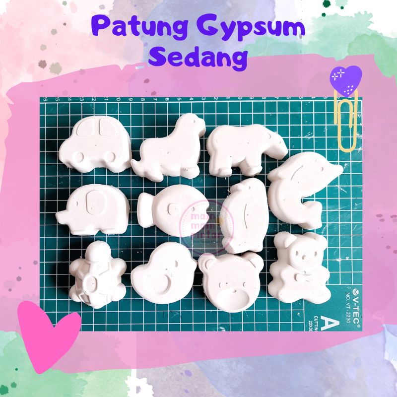 Jual Patung Gypsum Ukuran Sedang/Edutoys/Patung Lukis Harga Satuan ...