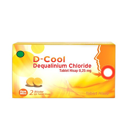 Jual D-Cool Tablet Hisap - Atasi Infeksi Bakteri & Fungi pada Mulut dan ...