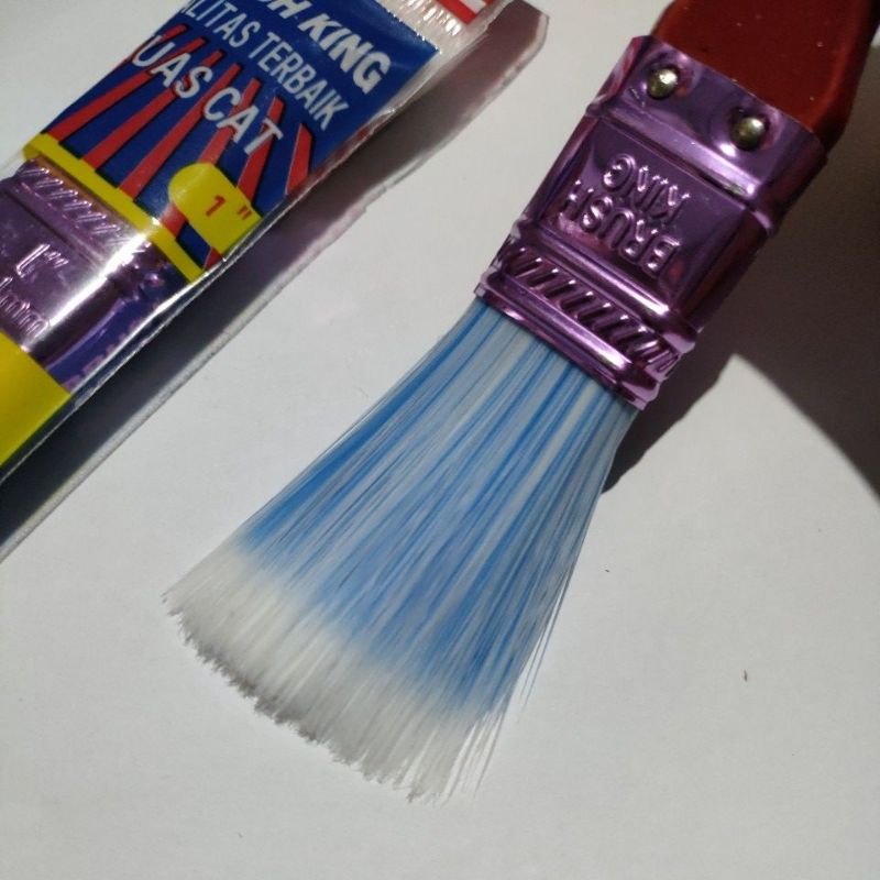 Jual Kuas cat 1 inch bulu putih bagus tebal 2,5 cm kuas putih 1inch ...