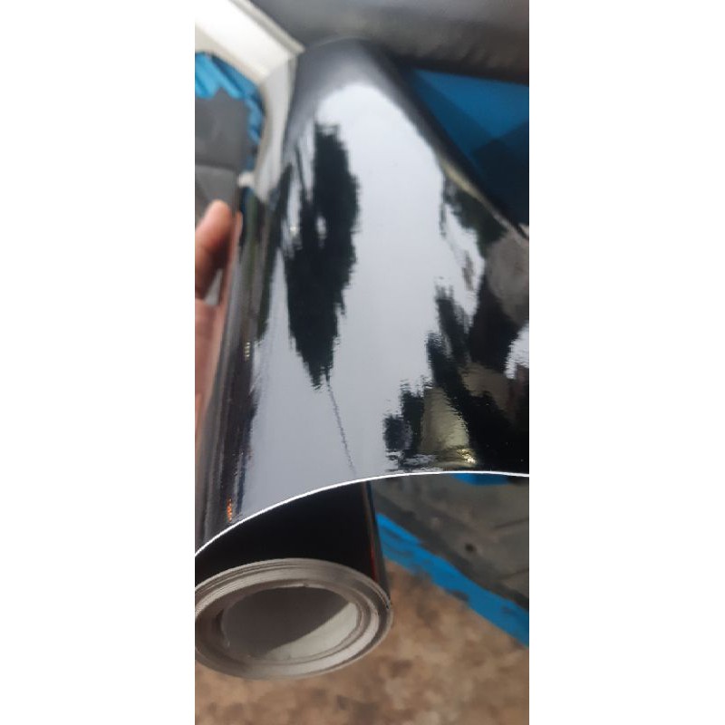 Jual sticker scotlite skotlet motor mobil stiker warna hitam mengkilat ...