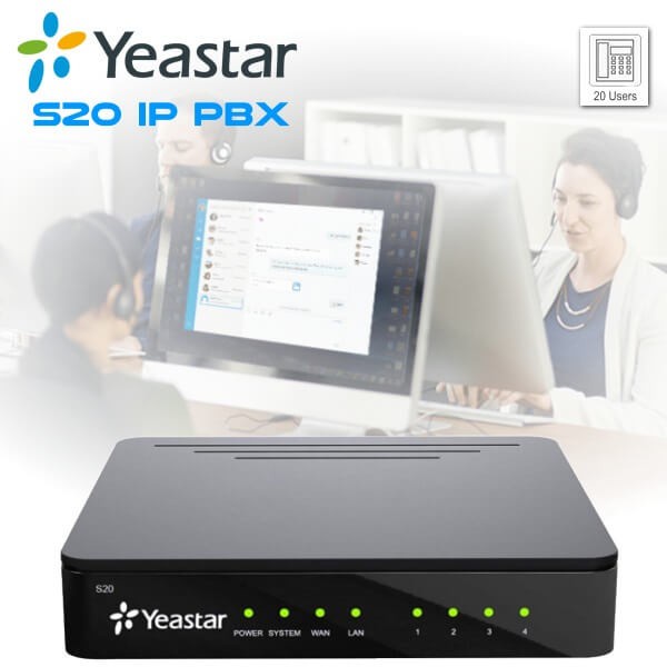 Jual IP PBX Yeastar S20 Pabx 20 extension Sip phone | Shopee Indonesia