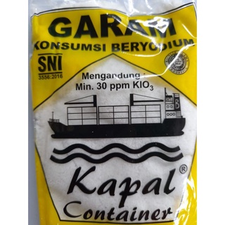 Jual Garam Cap Kapal 250 Gram | Garam Dapur Exp 2026 | Garam Beryodium ...