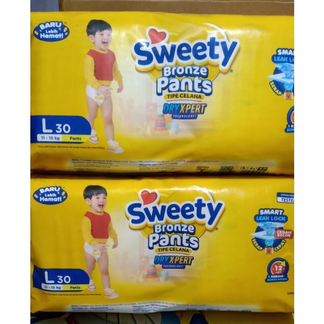 Jual Sweety bronze pants dry expert L30/Pampers bayi | Shopee Indonesia